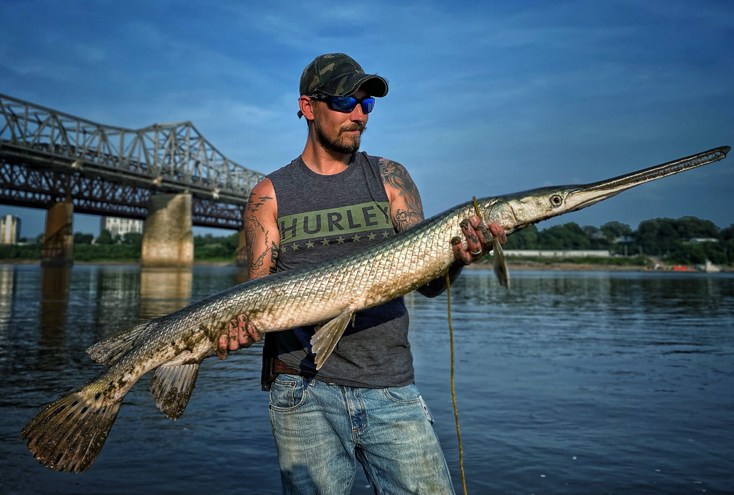 How to catch a Longnose Gar - TreysArt